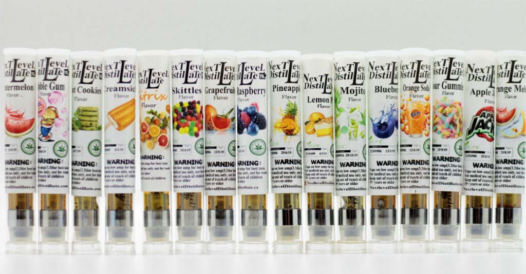 NEXT LEVEL 1g THC Distillate Cartridges - WeedPosters