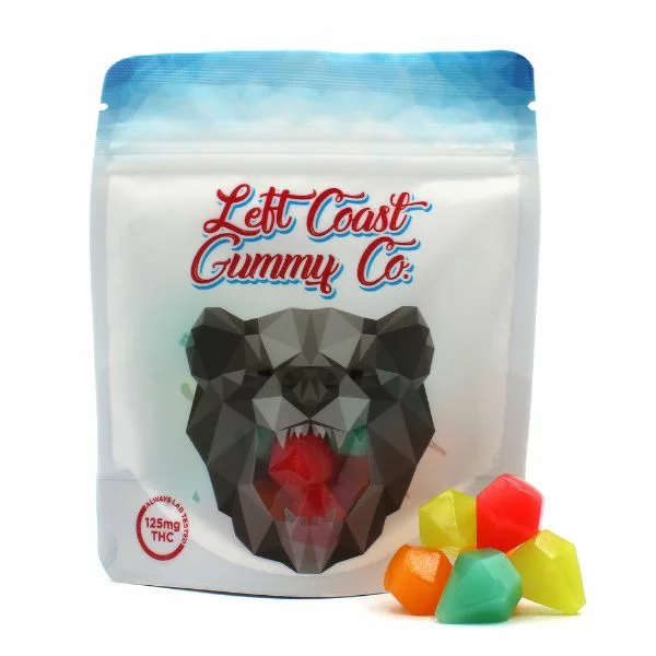 LEFT COAST GUMMIES THC 150mg - WeedPosters.io