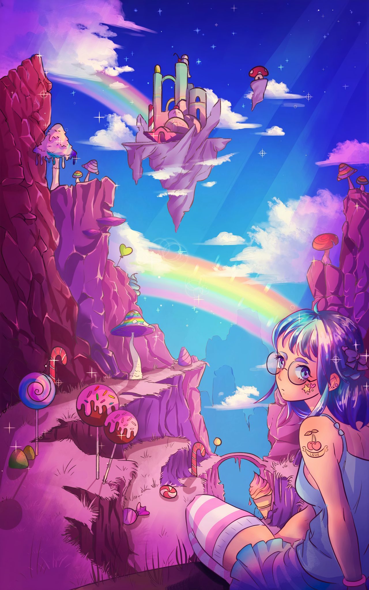 CANDY LAND POSTER - WeedPosters.io