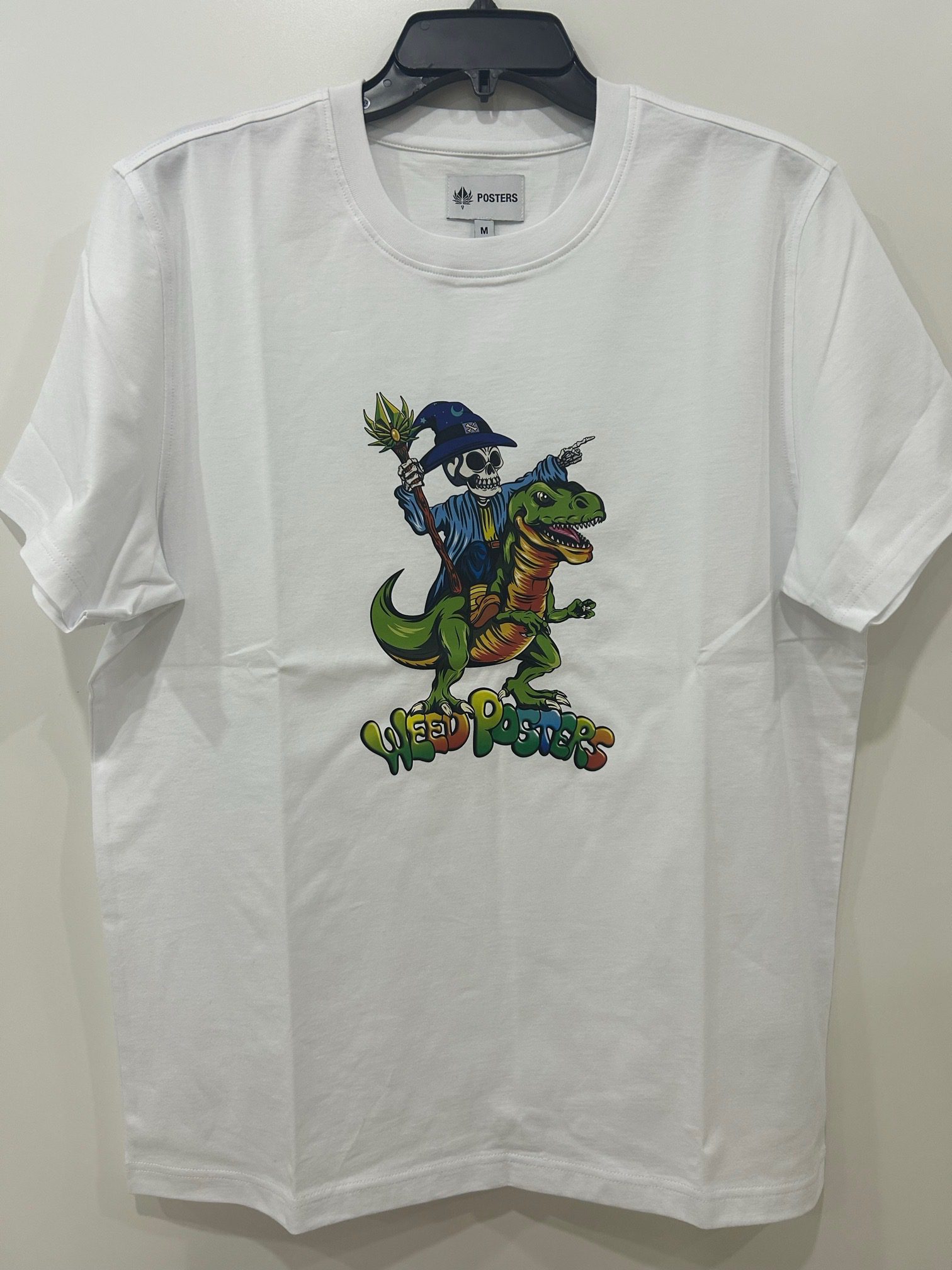 WEEDPOSTERS DINO WIZARD T-SHIRT - WeedPosters.io