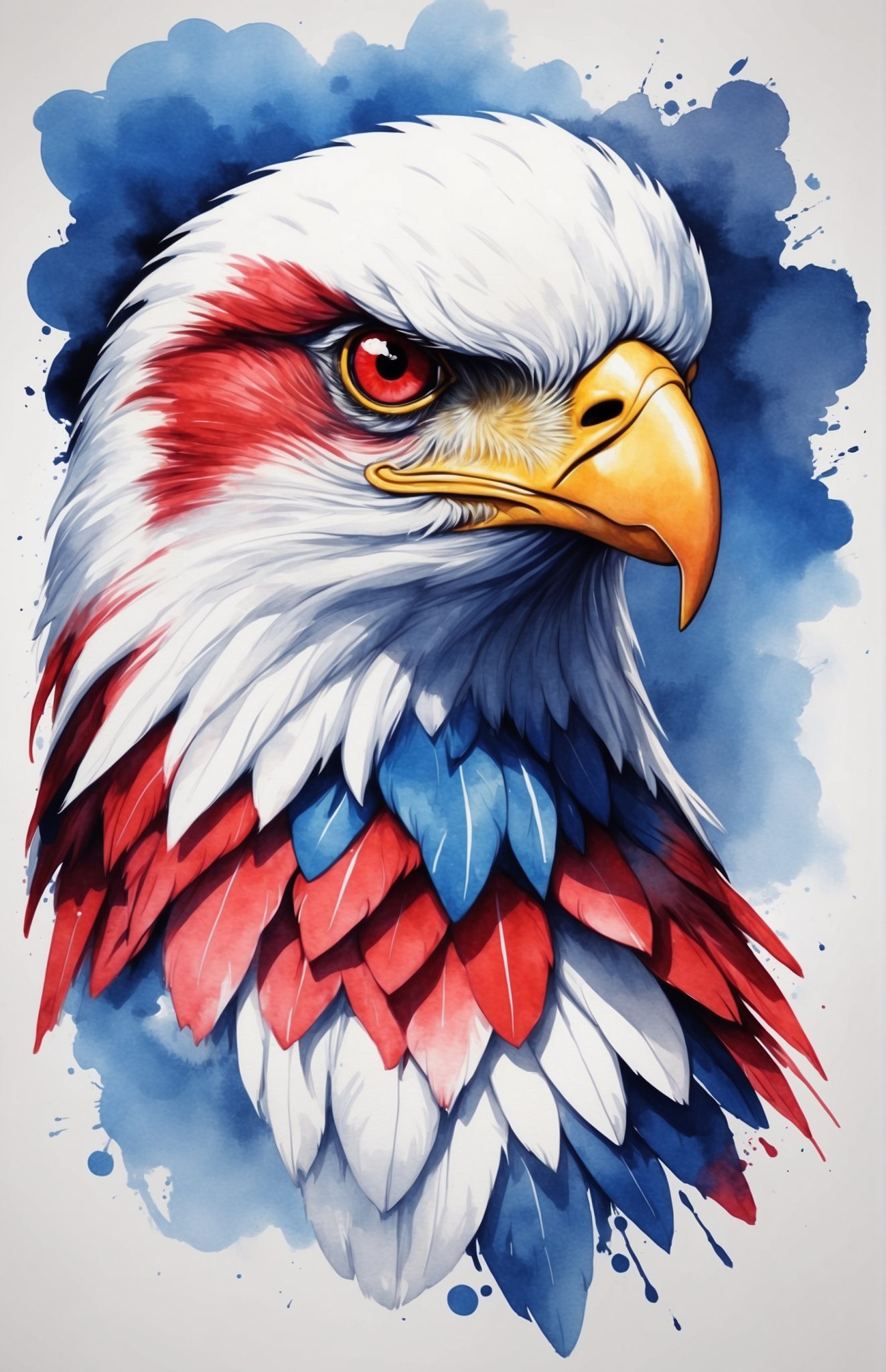 MAJESTIC EAGLE POSTER - WeedPosters.io