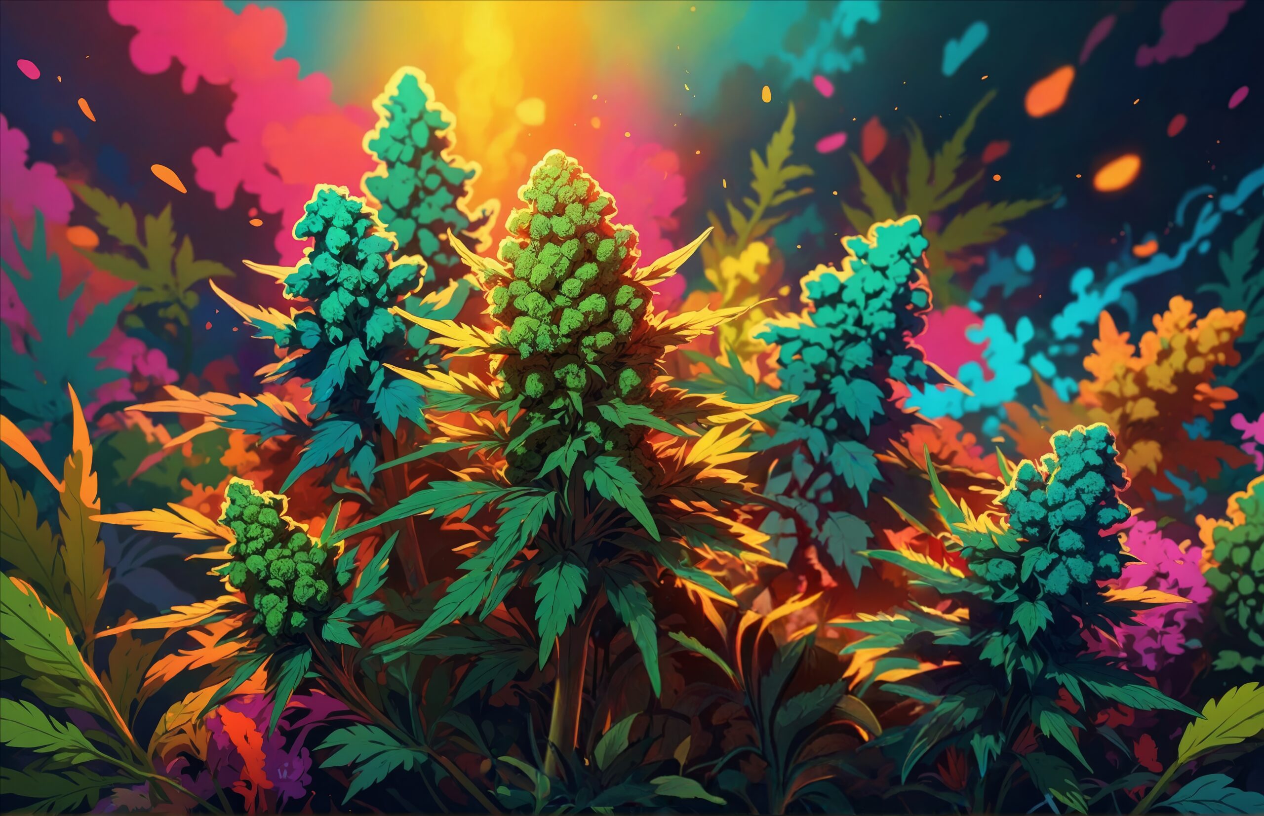 RAINBOW REEFS POSTER WeedPosters io