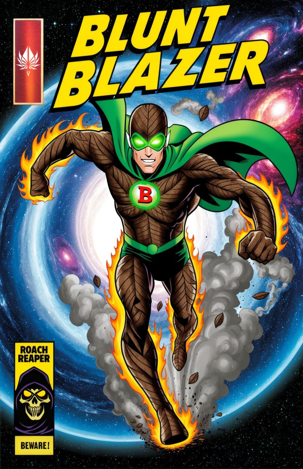 BLUNT BLAZER WEED POSTER - WeedPosters.io