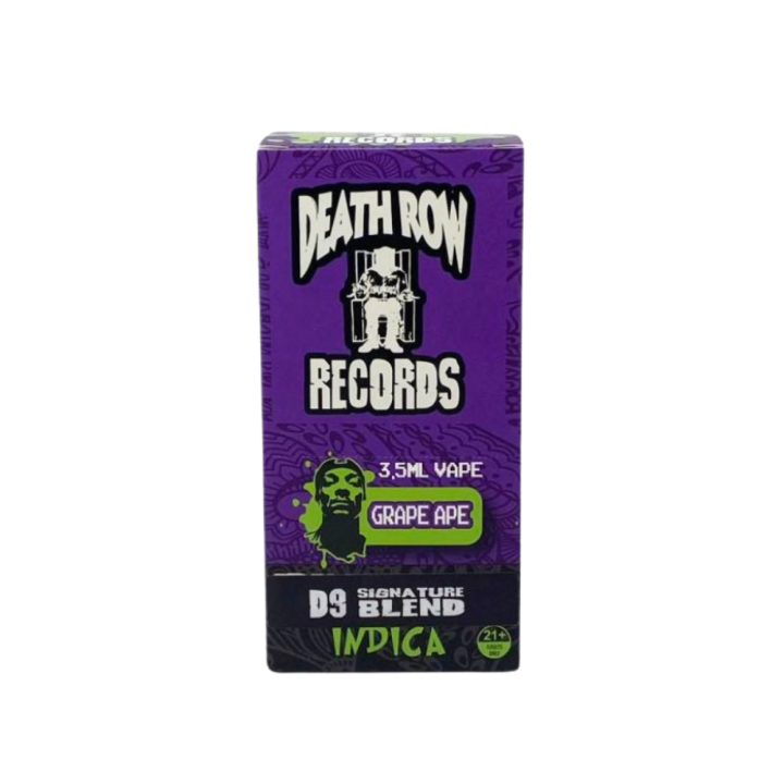 DEATH ROW RECORDS (THC VAPE PEN) - GRAPE APE - WeedPosters.io